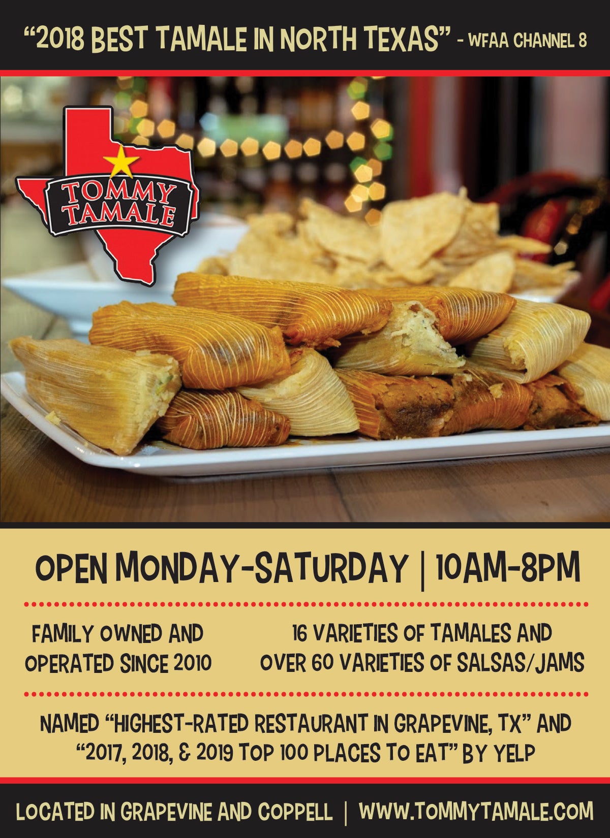 Home | Tommy Tamale - Grapevine, TX